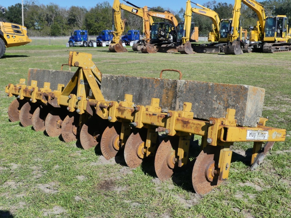 #1262 - Hay King 3pt 12' Pasture Renovator | DeMott Auction