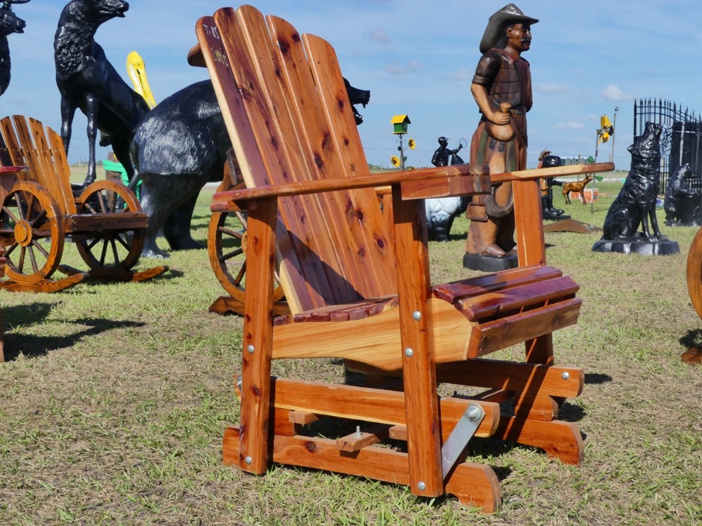 #2189C - Glider Chair | DeMott Auction