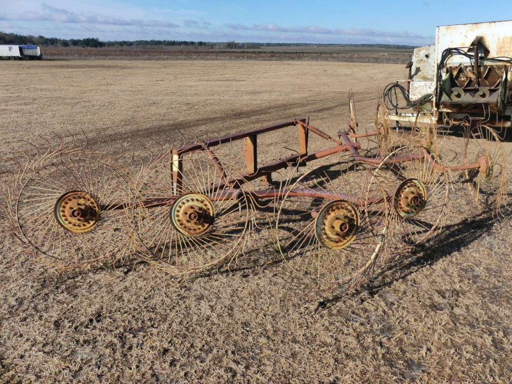 3PT 2 WHEEL RAKE | DeMott Auction