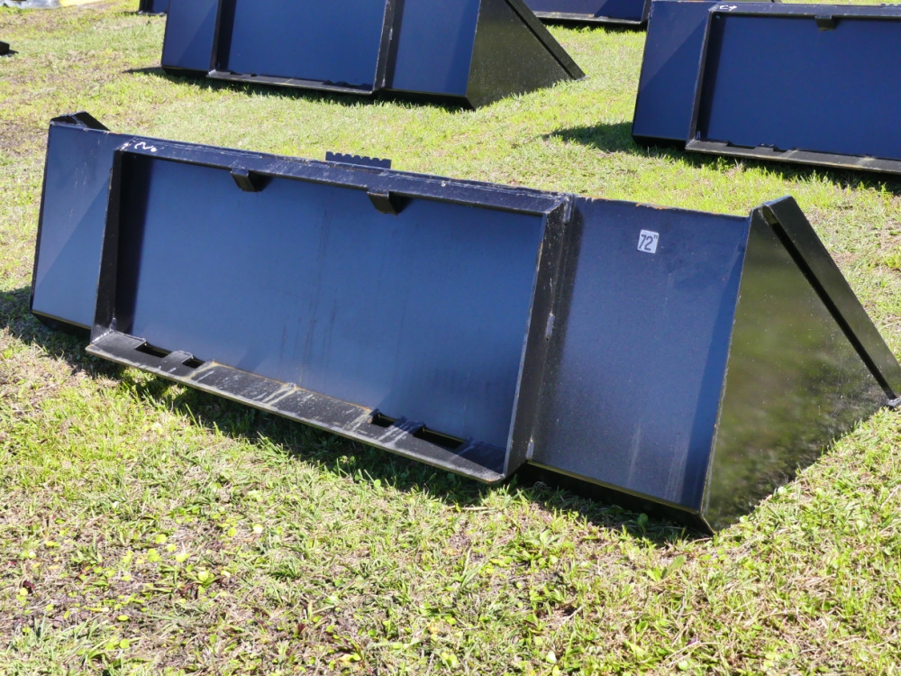 #584 - 72" Quick Attach Bucket | DeMott Auction