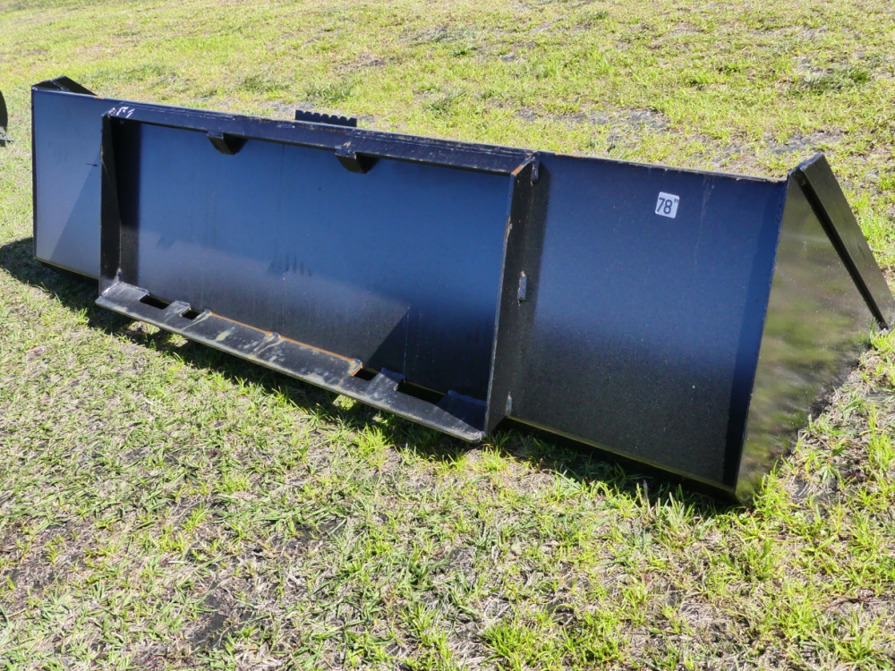 #589 - 78" Quick Attach Bucket | DeMott Auction