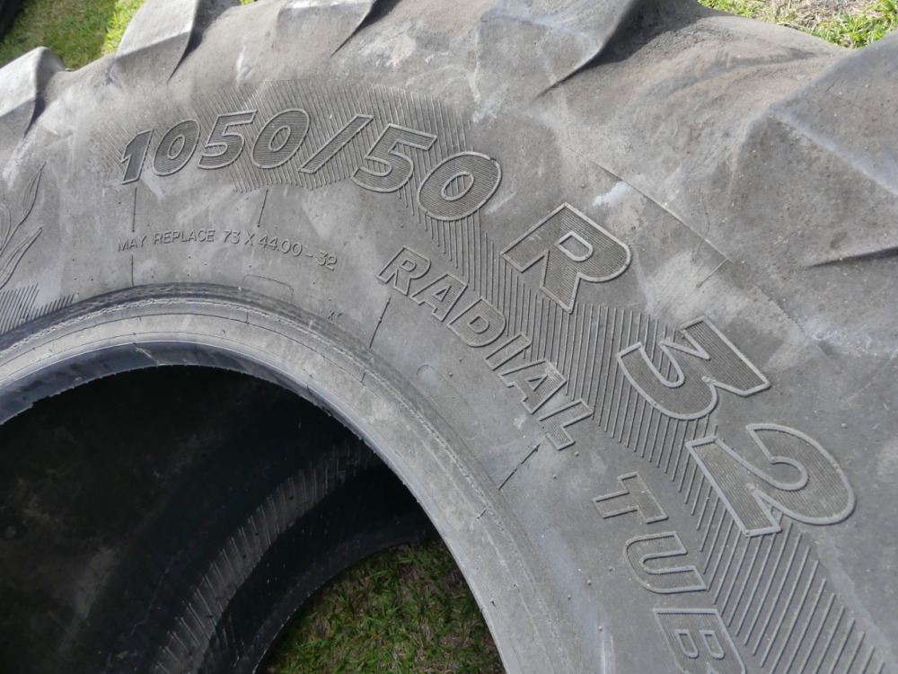 #874 - Michelin 1050/50 R32 Tire | DeMott Auction
