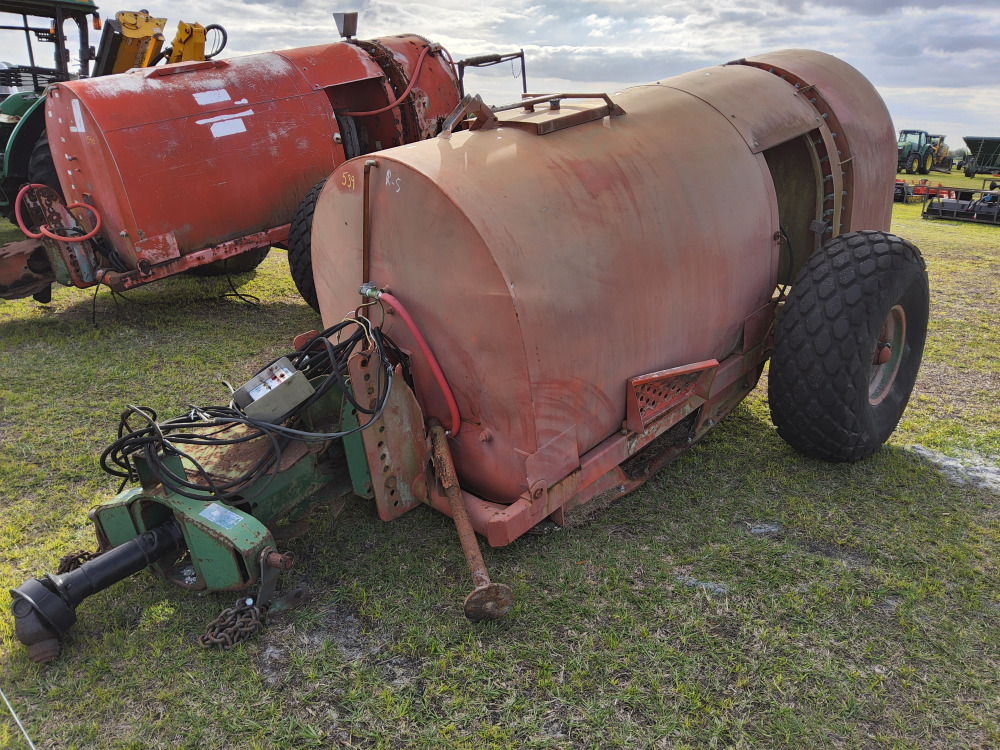 #539 - Rears 500 Gallon PTO Driven Orchard Sprayer | DeMott Auction