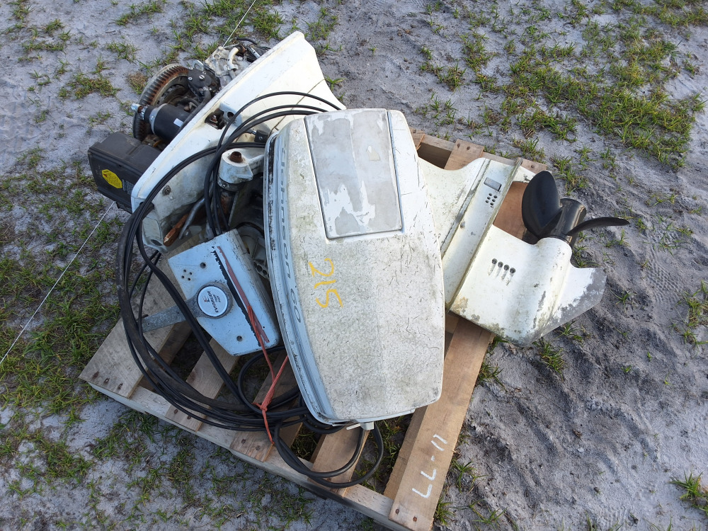 #215 - Johnson 60CC Boat Engine | DeMott Auction