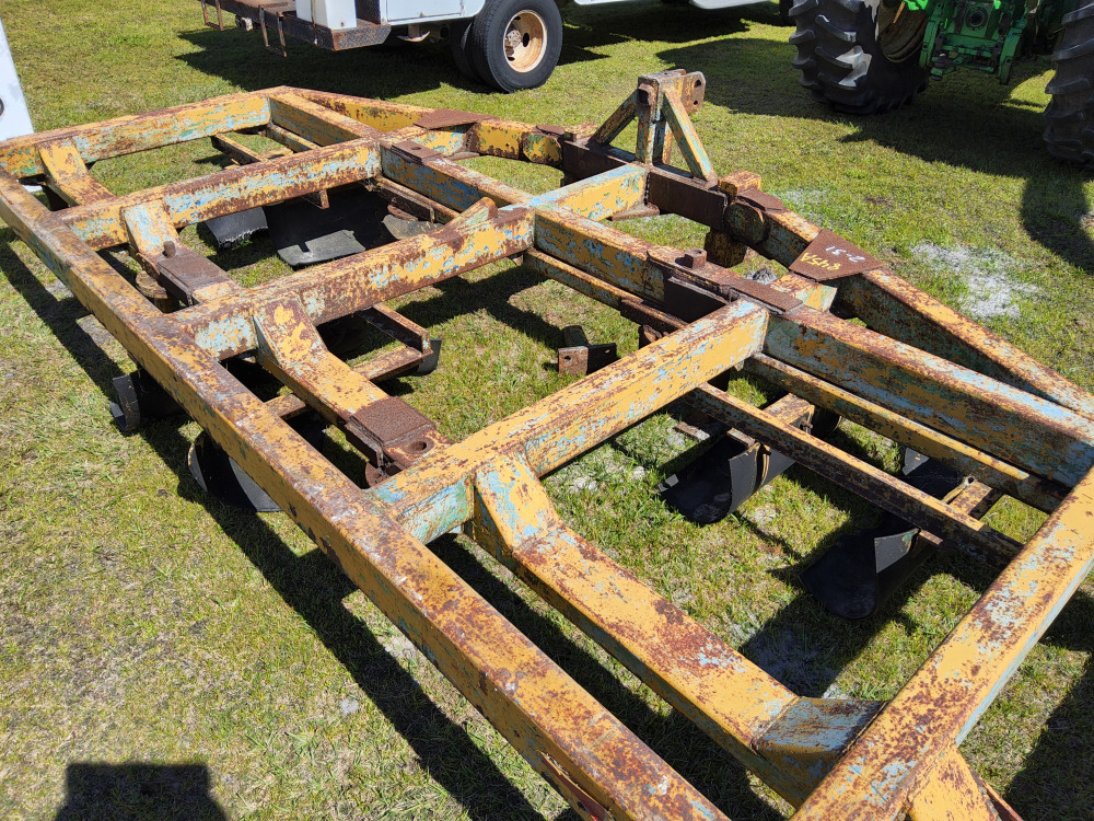 #845A - 3pt Plow Frame | DeMott Auction