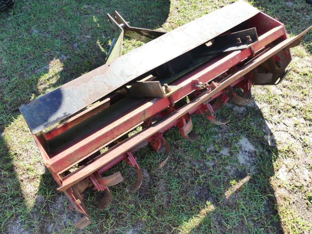 #478 - Howse 3pt 4' Tiller | DeMott Auction