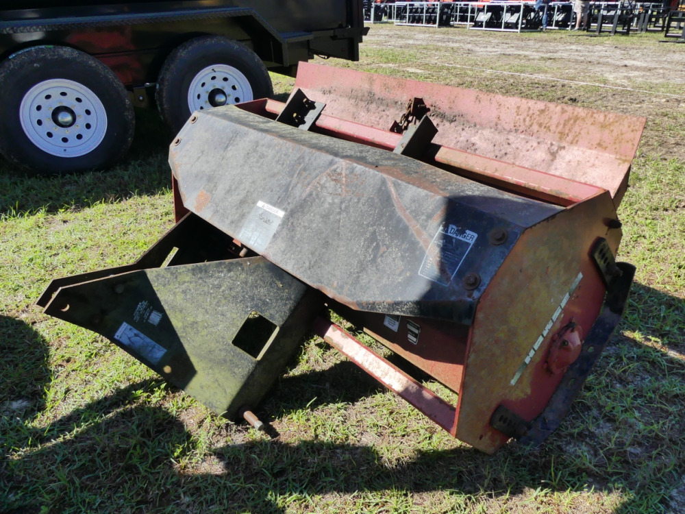 #478 - Howse 3pt 4' Tiller | DeMott Auction