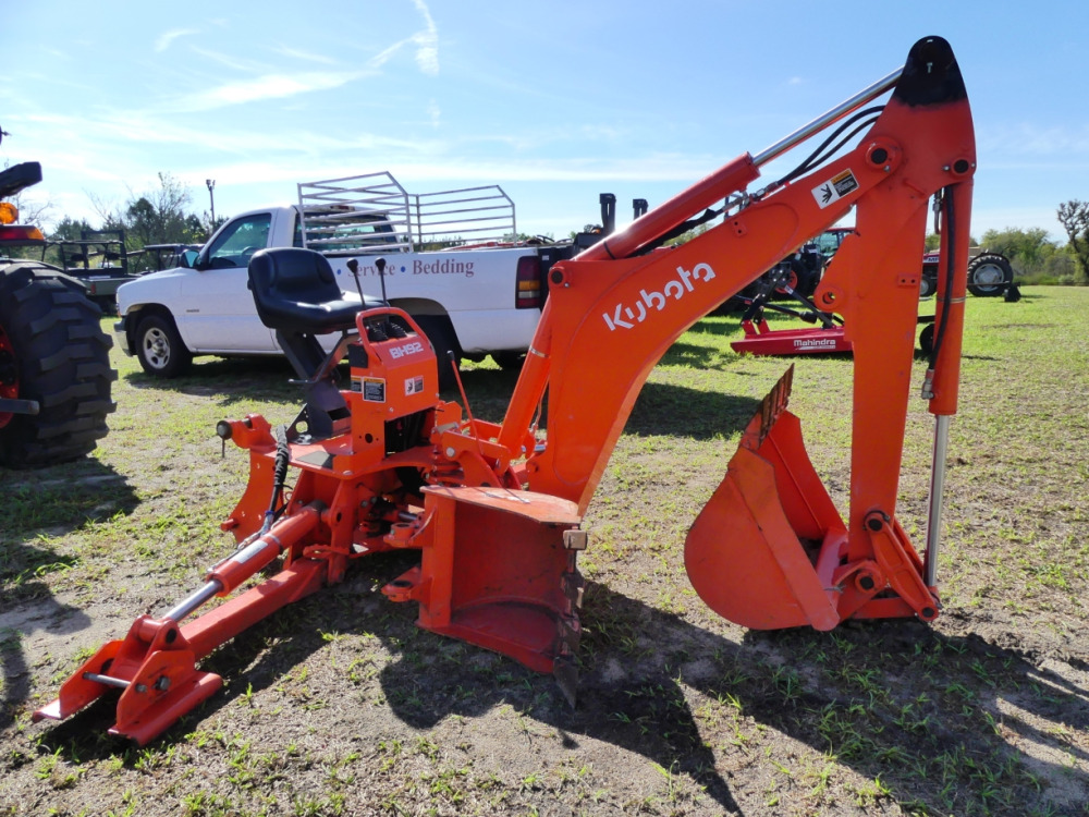 #467A - Kubota BH92 Backhoe Attachment | DeMott Auction