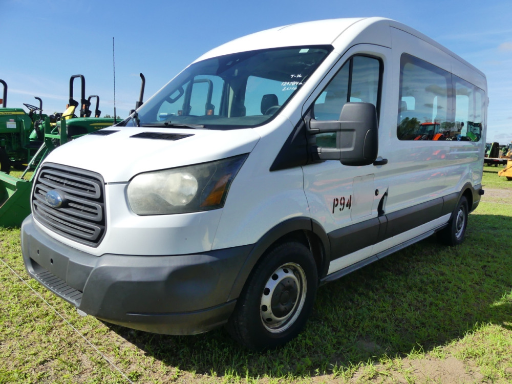 #505 - 2016 Ford Transit 350 | DeMott Auction