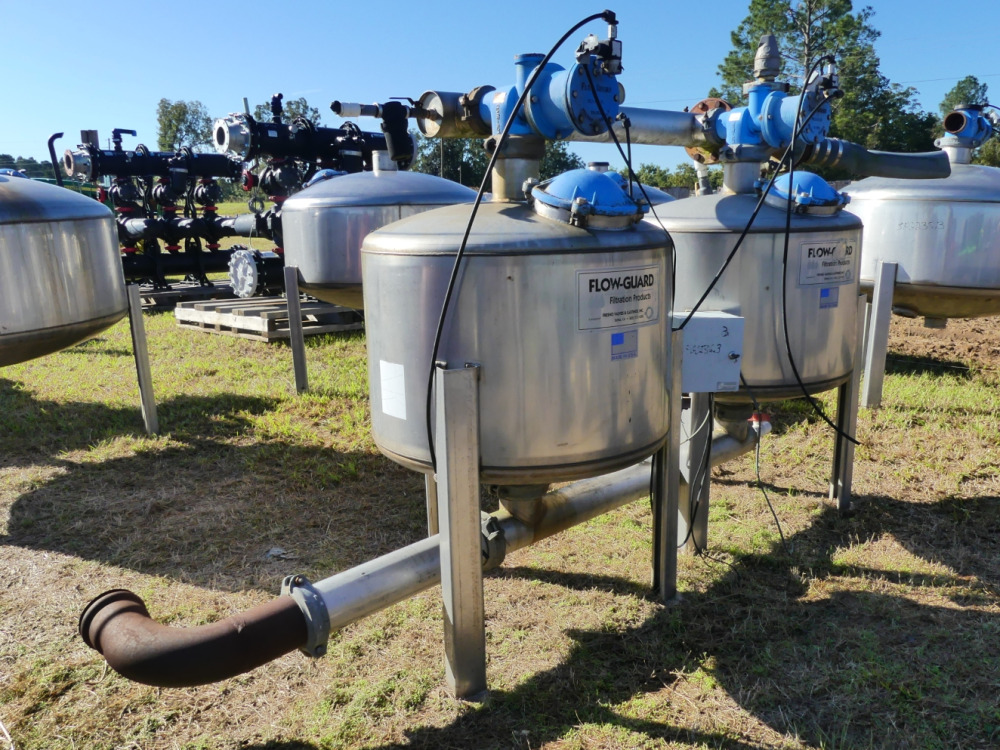 #436 - FLOW GUARD STAINLESS STEEL FILTERS | DeMott Auction