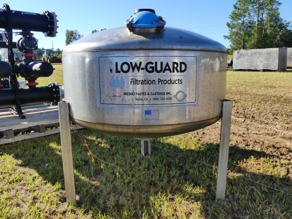 #438 - FLOW GUARD STAINLESS STEEL FILTER | DeMott Auction