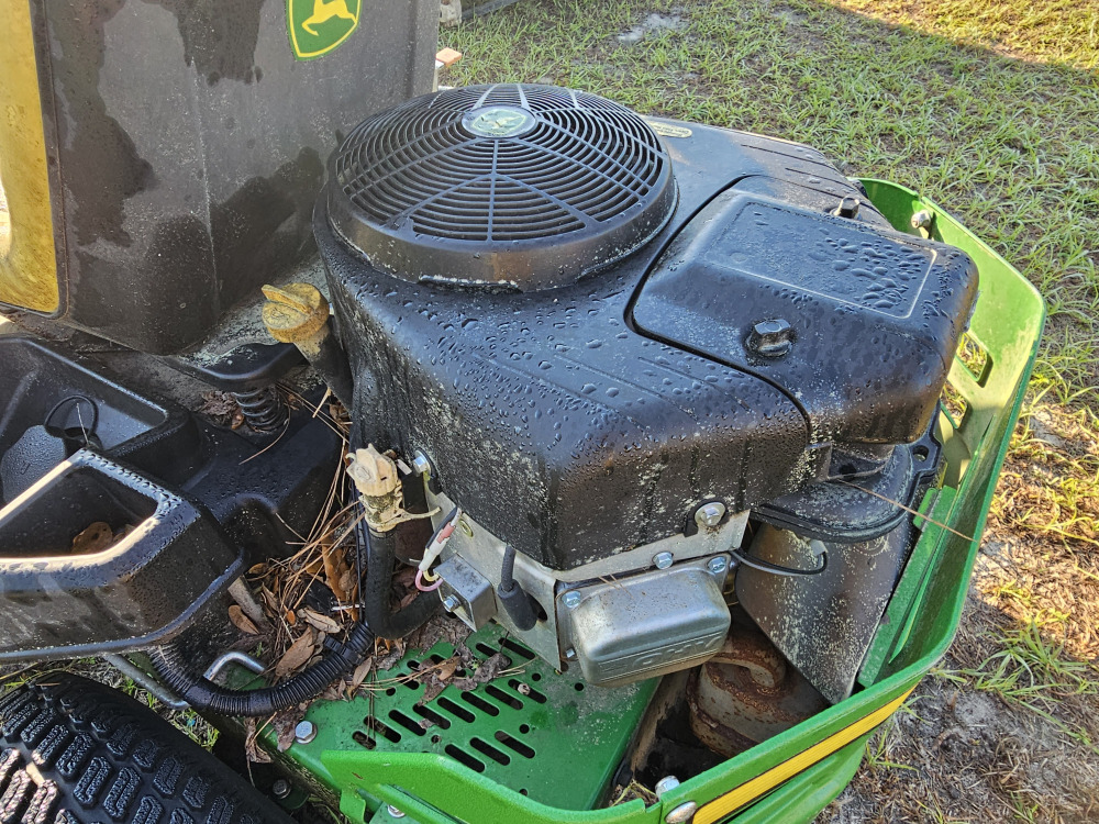 #411A - John Deere Z335E Zero Turn Mower w/ 42" Deck | DeMott Auction