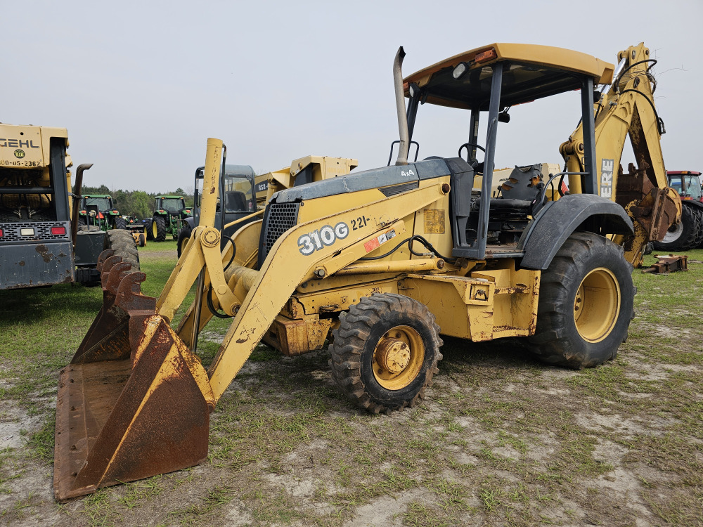 #766A - 2001 Deere 310G Backhoe Loader | DeMott Auction