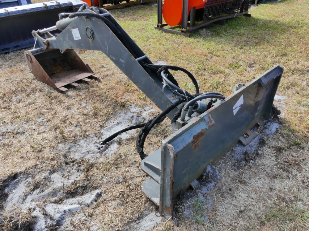#659 - Spartan Quick Attach Backhoe Attachment | DeMott Auction