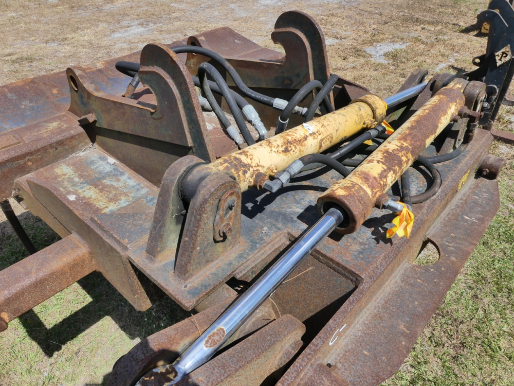 #991 - Pemberton Rake Grapple Attachment for Loader | DeMott Auction