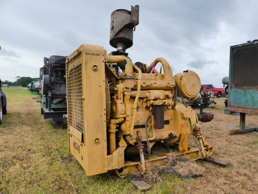 #892 - Caterpillar 4 Cylinder Power Unit w/PTO | DeMott Auction