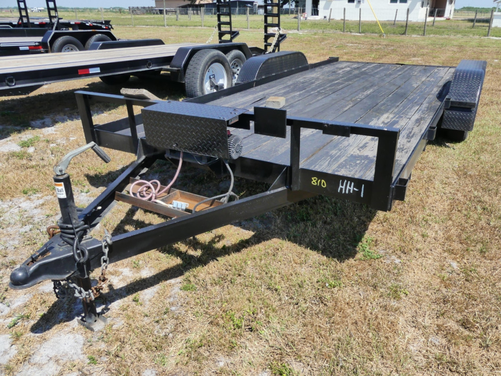 #810 - 2021 ASPT 20' Tandem Car Hauler | DeMott Auction