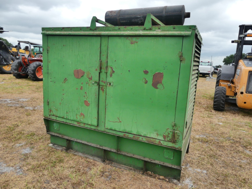 #1018 - 50 KW Self Contained Generator | DeMott Auction