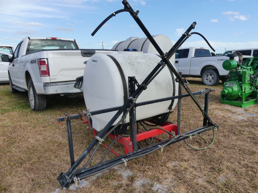 #862A - Fimco 200 Gal 3pt Spray Rig | DeMott Auction