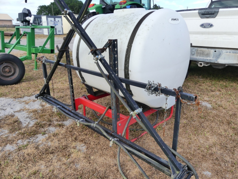 #862A - Fimco 200 Gal 3pt Spray Rig | DeMott Auction