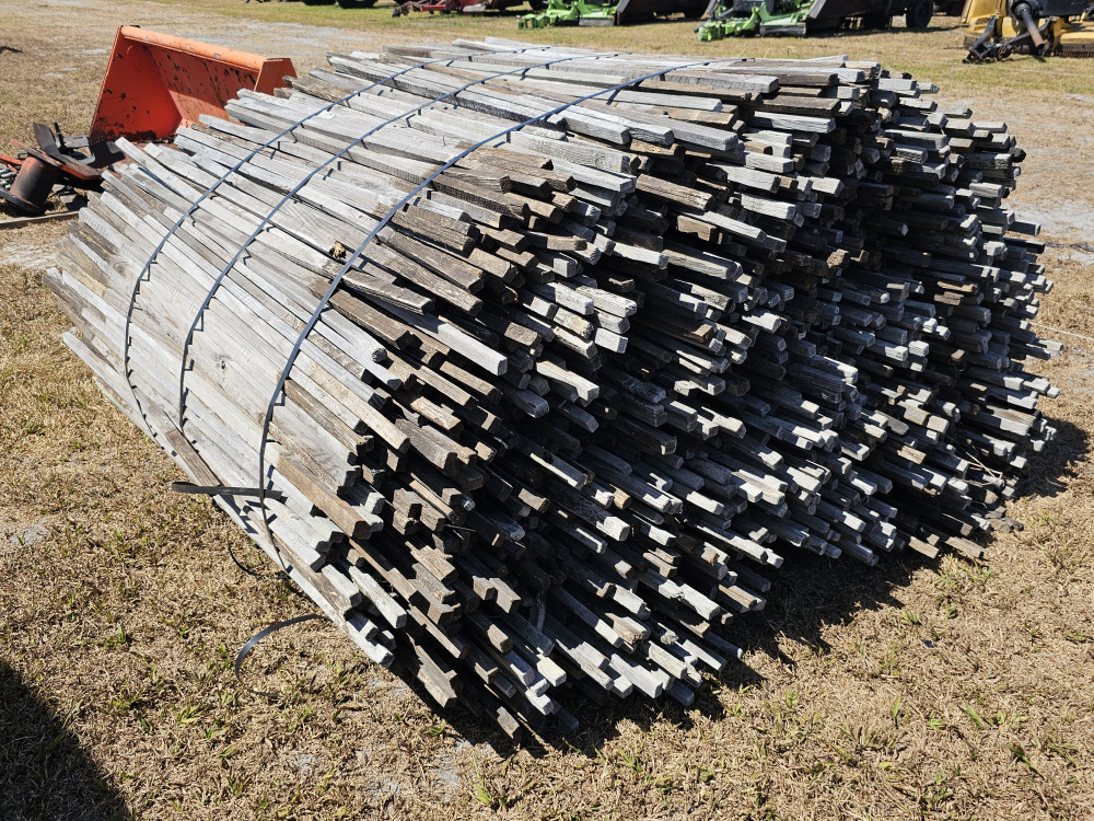 #696D - 25) Bundles (Approx 625/Bundle) 48" Wood Tomato Stakes | DeMott ...