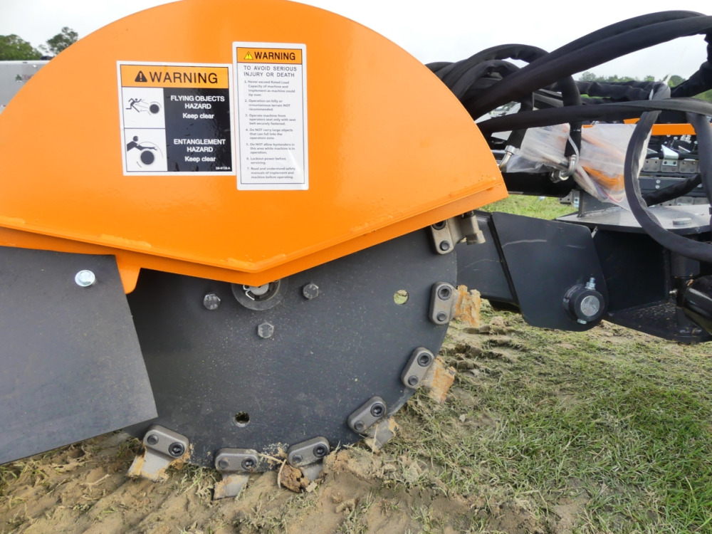 #426 - Wolverine Quick Attach Stump Grinder | DeMott Auction