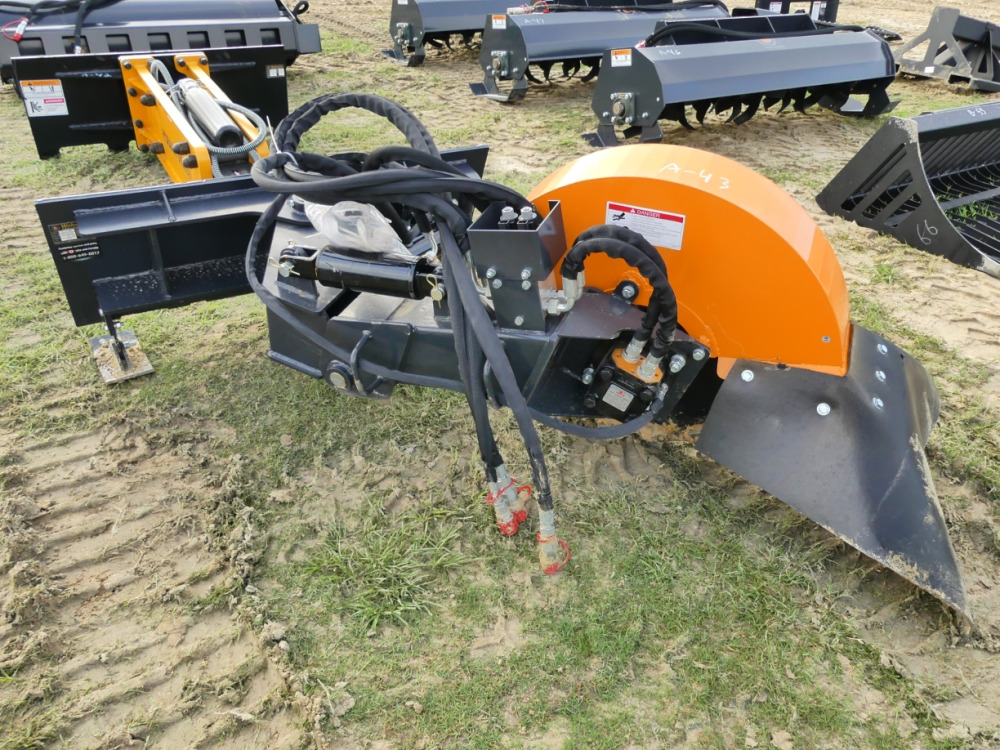 #426 - Wolverine Quick Attach Stump Grinder | DeMott Auction