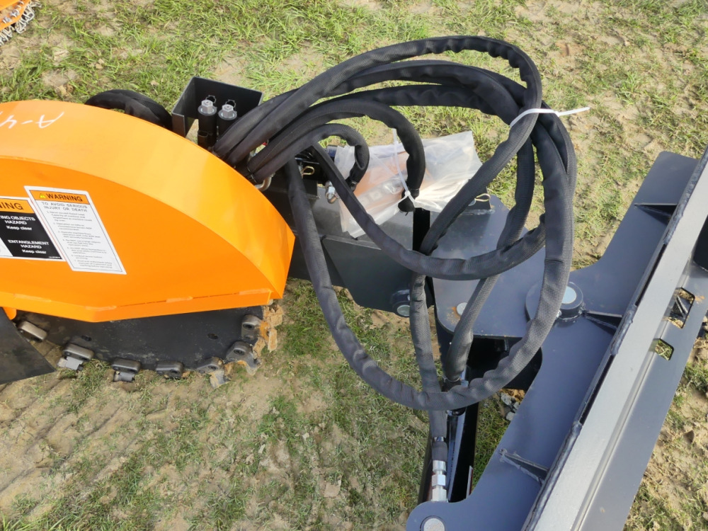 #427 - Wolverine Quick Attach Stump Grinder | DeMott Auction