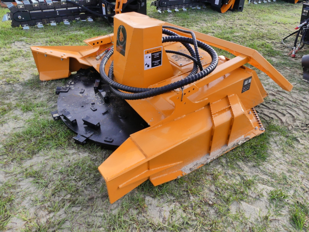 #428 - Wolverine Quick Attach 72" Disc Mulcher | DeMott Auction