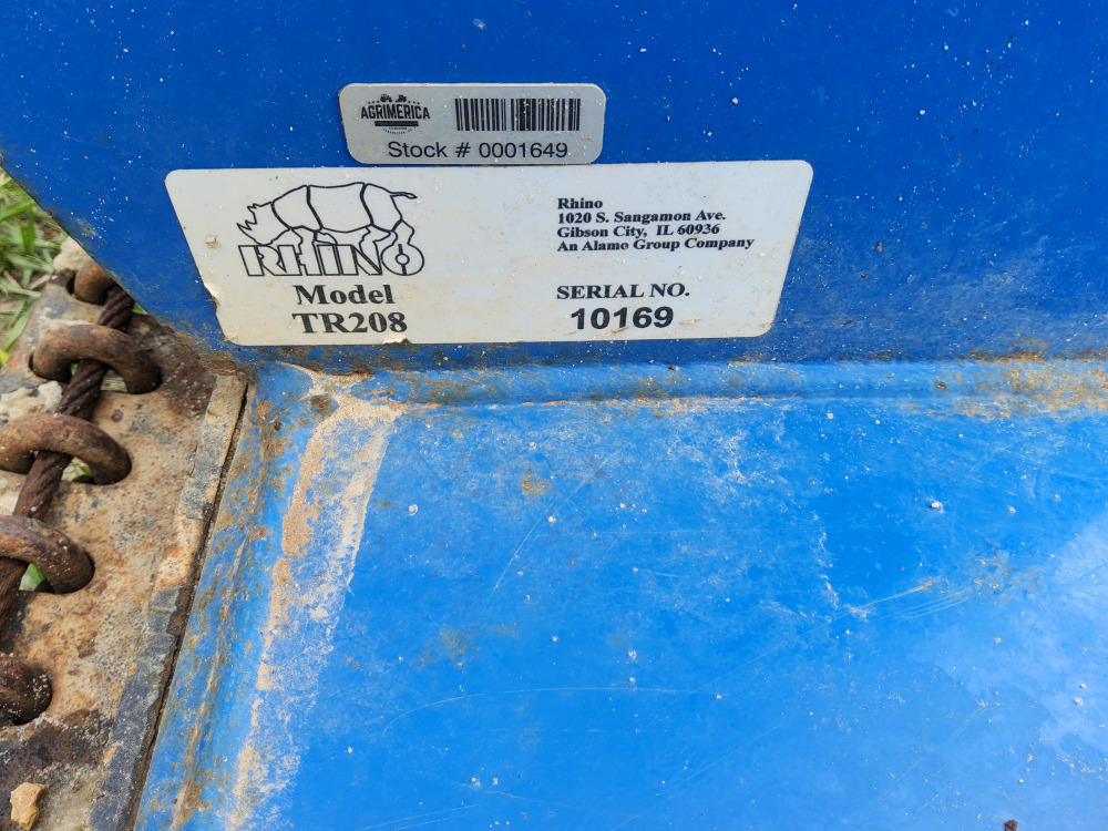 #625 - Rhino TR208 | DeMott Auction
