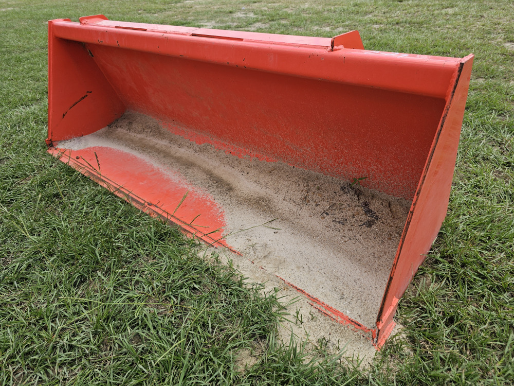 #614B - Kubota 72'' Quick Attach Bucket | DeMott Auction