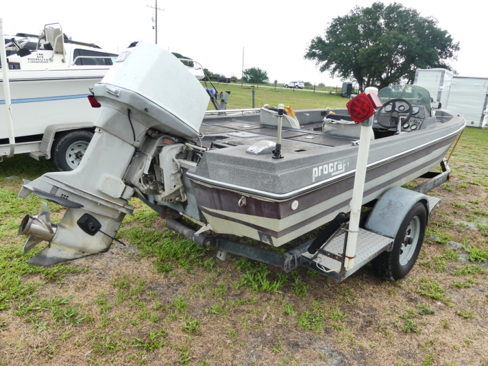 #630 - 1983 ProCraft 16' Boat | DeMott Auction