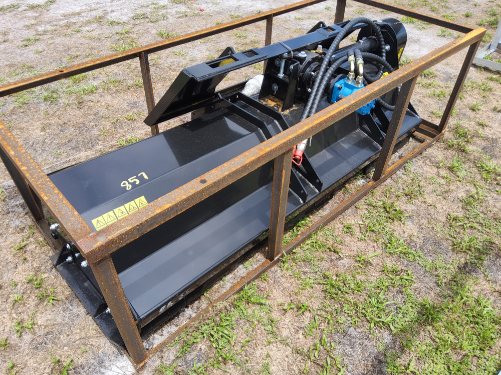 #857 - Mower King Quick Attach 77" Flail Mower | DeMott Auction