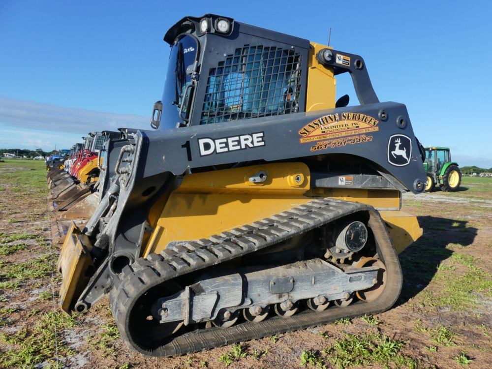 #889 - 2019 Deere 333G Skid Steer | DeMott Auction