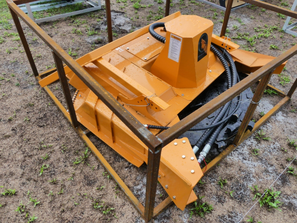 #854 - Wolverine Quick Attach 72" Disc Mulcher | DeMott Auction