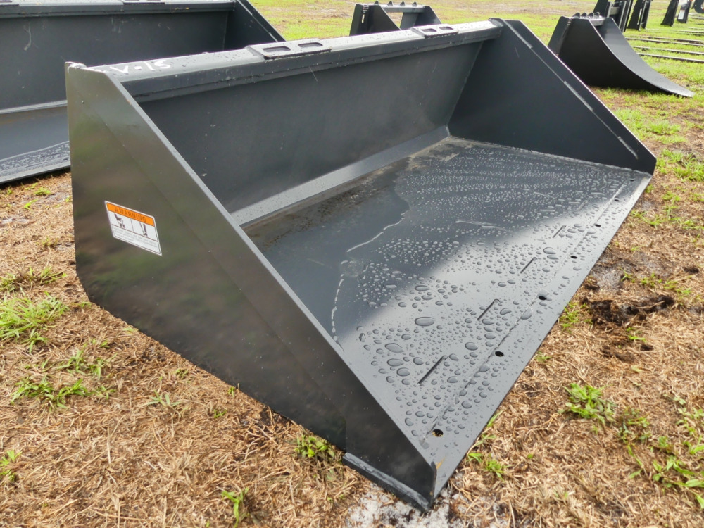 #718 - Wolverine Quick Attach 74" Bucket | DeMott Auction