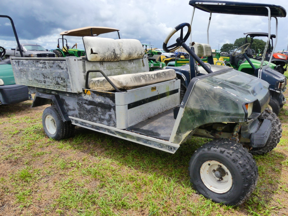 #504 - Club Car Electric Turf Golf Cart | DeMott Auction