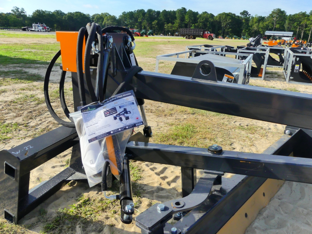 #462 - Landhonor 96" Quick Attach Grader | DeMott Auction