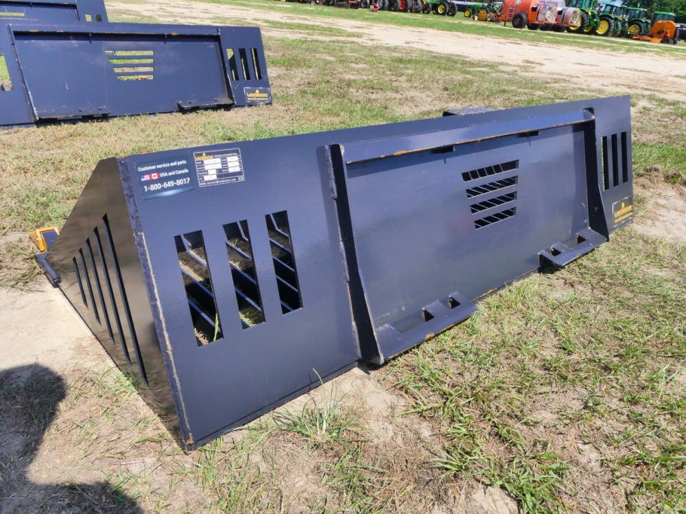 #422 - Landhonor Quick Attach 72" Rock Bucket | DeMott Auction