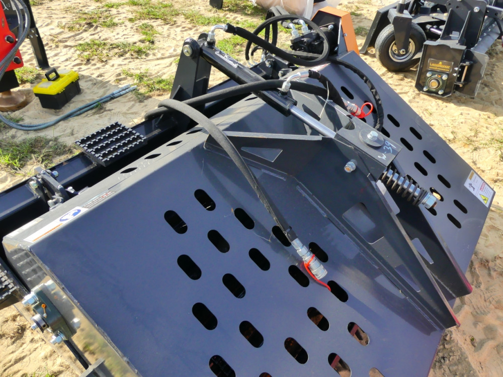 #470 - Land Honor Quick Attach 72" Landscape Rake | DeMott Auction