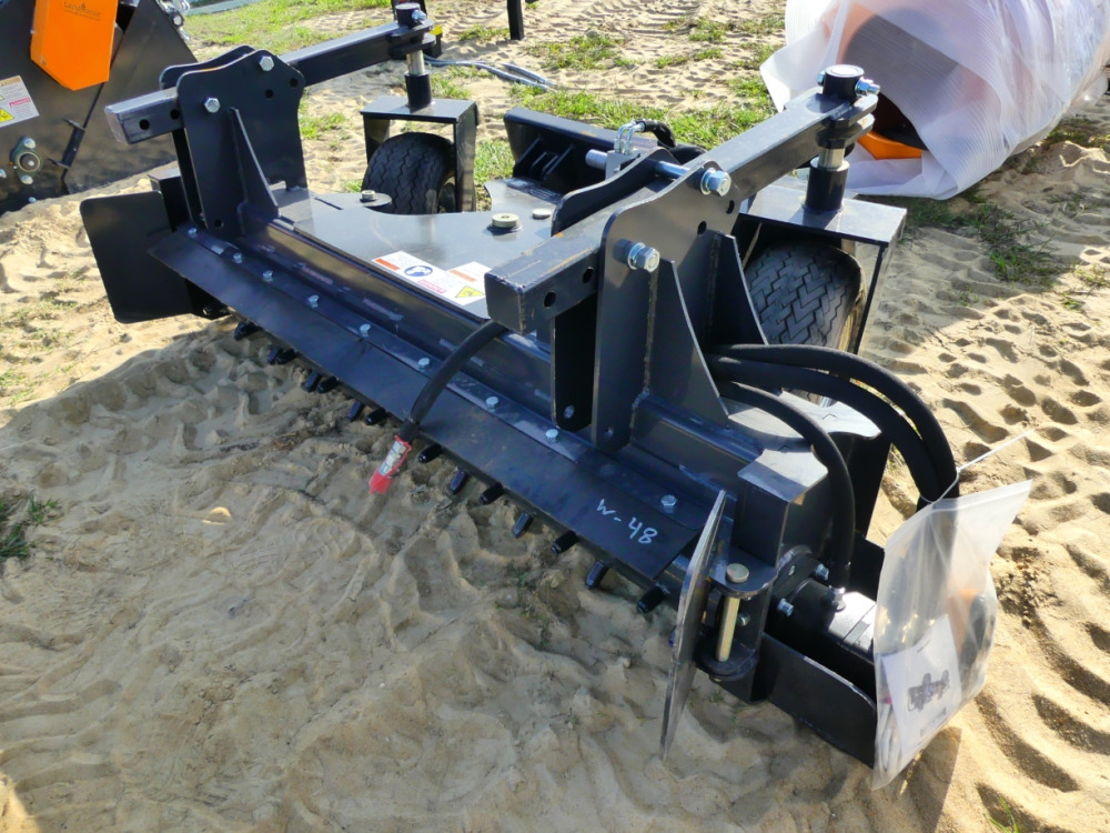 #465 - Land Honor Quick Attach 72" Power Rake | DeMott Auction