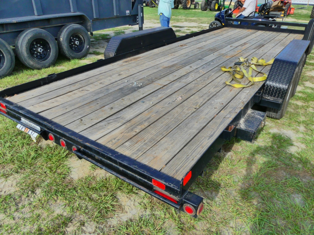 #522 - 2021 Contract Mfg. Orange Line TH70 Trailer | DeMott Auction