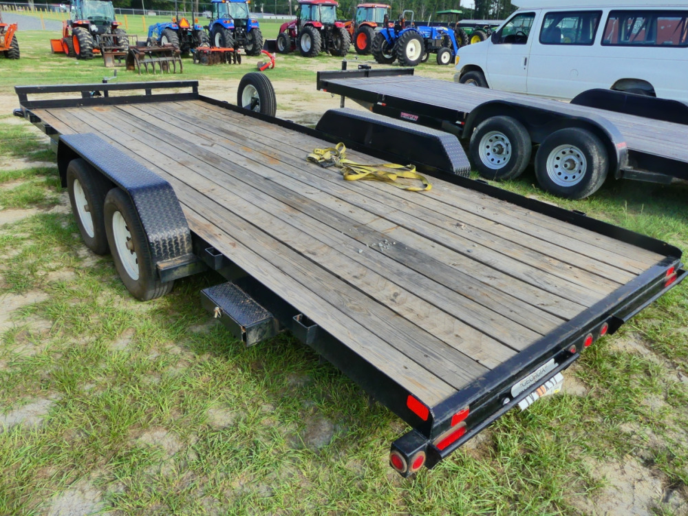 #522 - 2021 Contract Mfg. Orange Line TH70 Trailer | DeMott Auction
