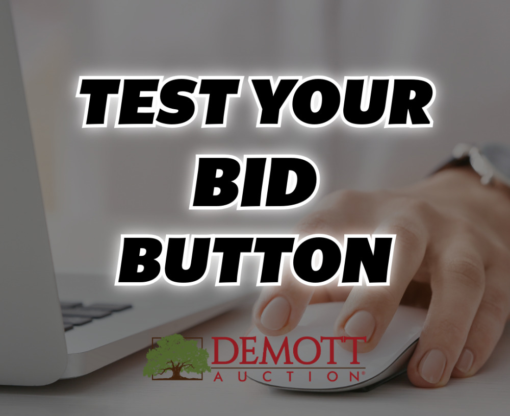 #4 - Test Bid | DeMott Auction