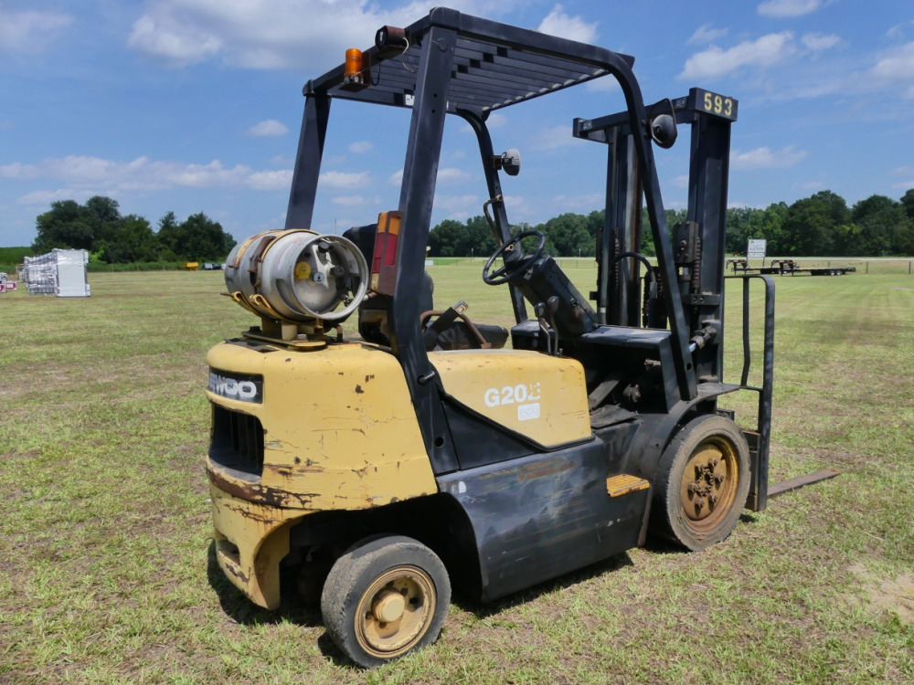 #380 - Daewoo G20E-3 Forklift | DeMott Auction