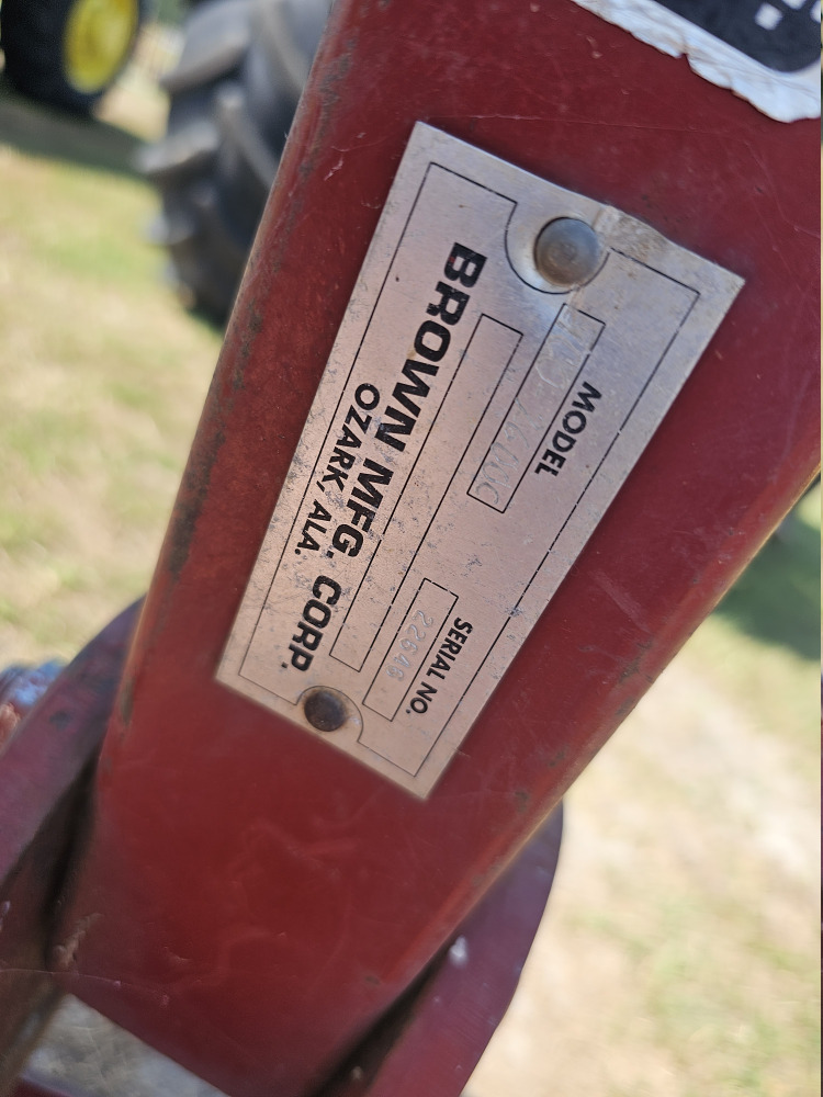 #481A - Brown 6’ Tree Cutter | DeMott Auction