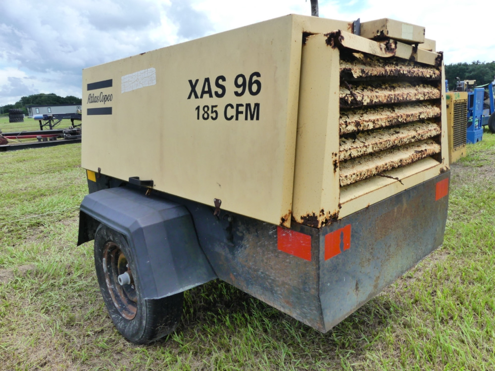 #2141 - Atlas Copco XAS96 Air Compressor | DeMott Auction