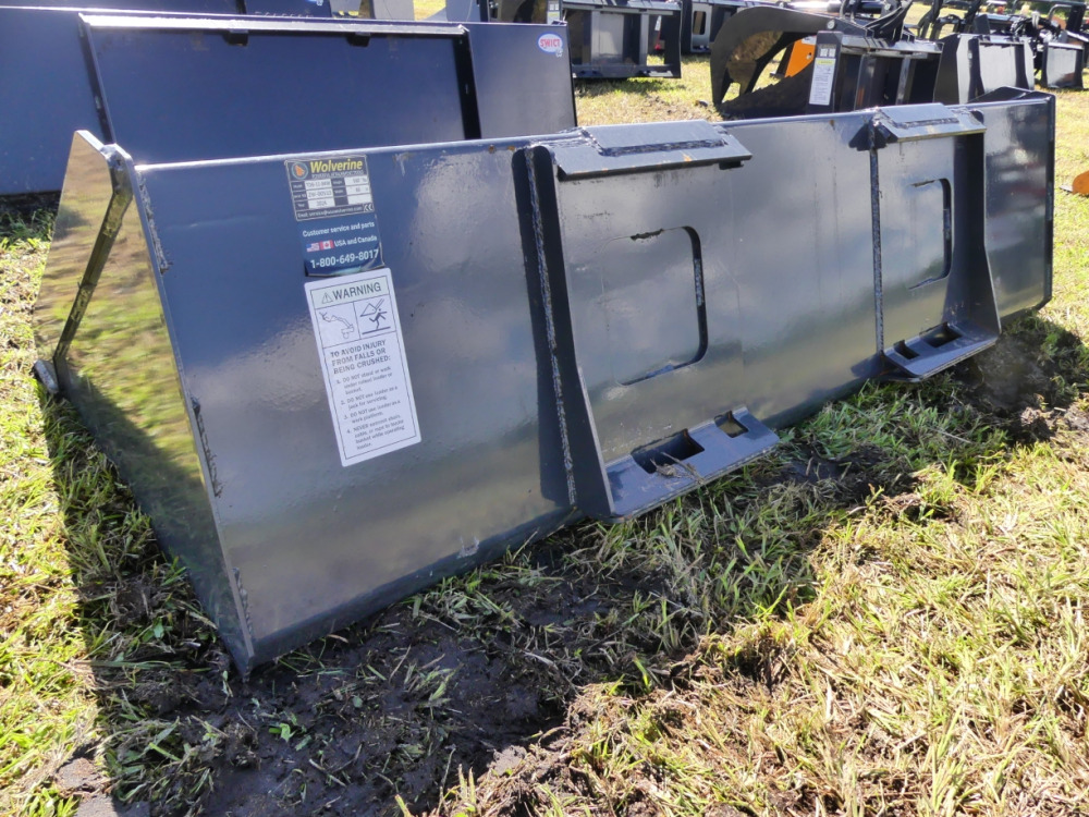 Wolverine Quick Attach 84" Bucket | DeMott Auction