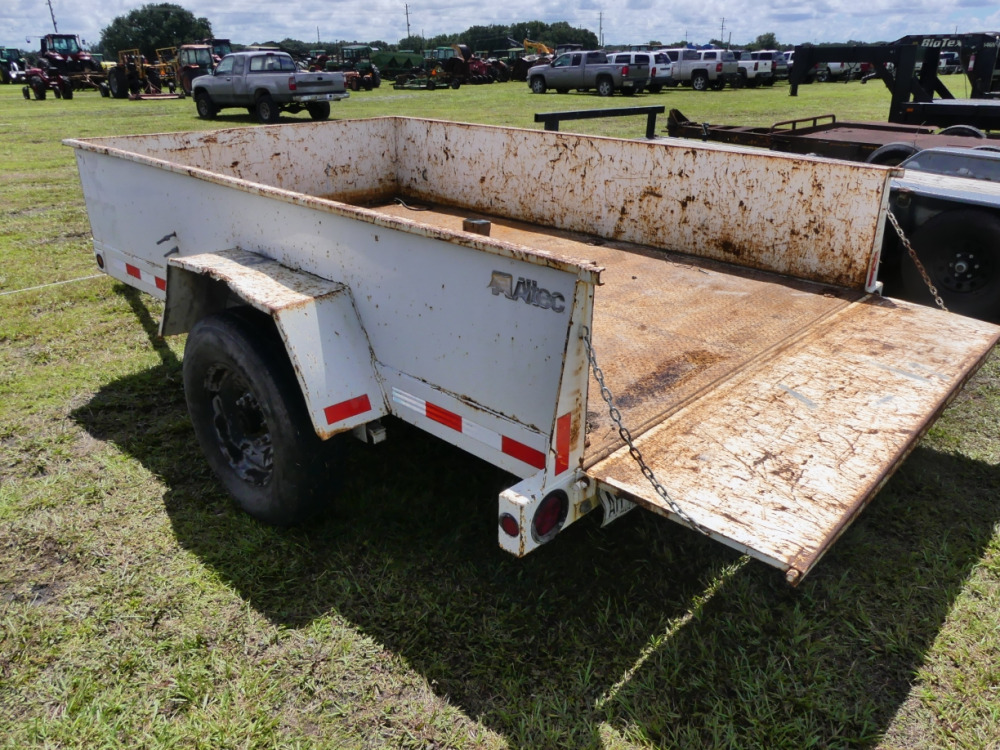 #1458 - 2018 Altec Bumper Pull Single Axle Trailer | DeMott Auction
