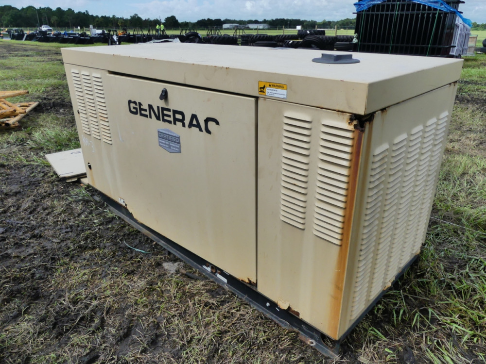 #2325 - Generac Propane Generator | DeMott Auction